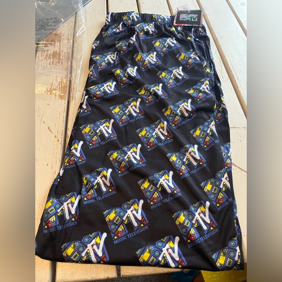 MTV | Pants | Mtv Colorful Graphic Pajama Pants | Poshmark